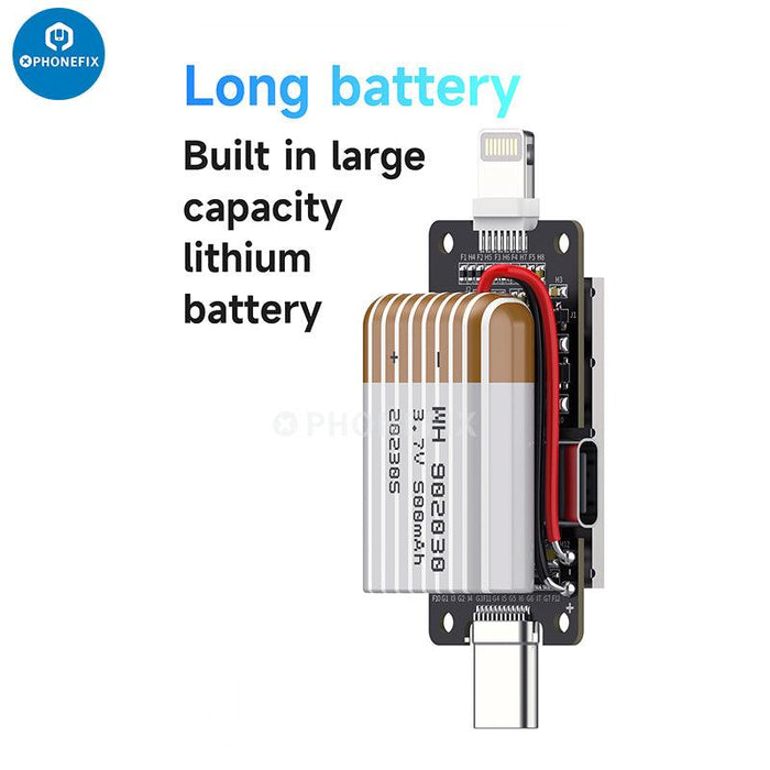 Mechanic T-824 Tail Insertion Detector Type-C Lightning Phone Tablet