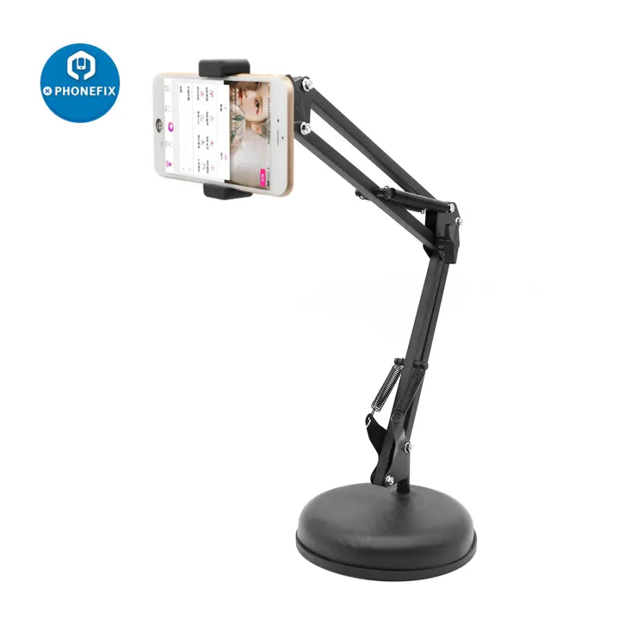 Overhead Phone Video Stand Articulating Arm Mount For Studio Shooting
