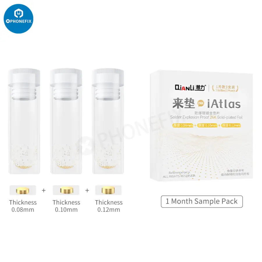 Qianli iAtlas Explosion Proof 24K Gold-Plated Foil for PCB Soldering