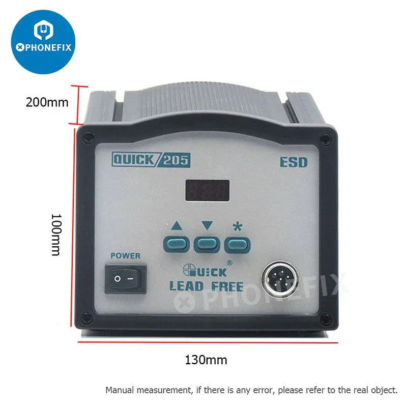 Quick 205 Lead-Free Digital Soldering Rework Station