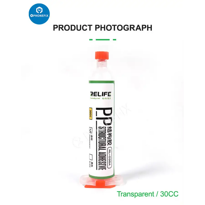 RELIFE RL-035A PP Structural Adhesive 10CC 30CC