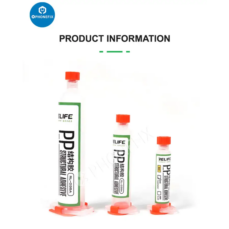 RELIFE RL-035A PP Structural Adhesive 10CC 30CC