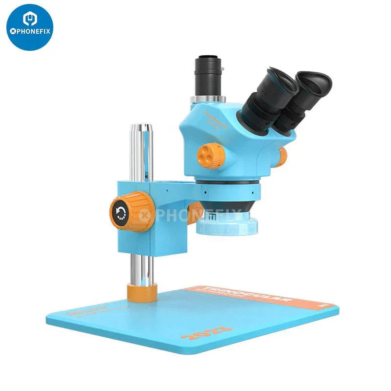 Relife RL-M5T-B11 7-50X HD Trinocular Zoom Stereo Microscope
