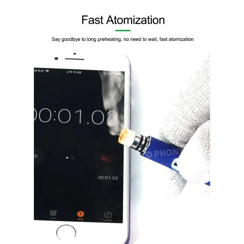 RELIFE Rosin Atomizer iphone repair Short Circuit Detection Flux Pen