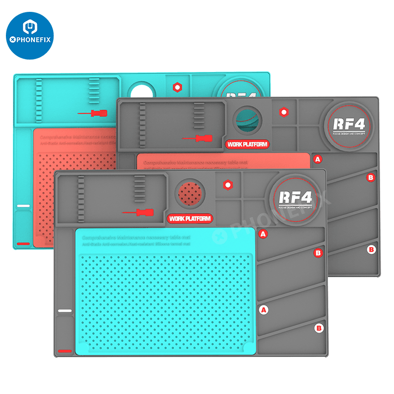 RF4 Heat Insulation Silicone Pad Microscope Base Phone PC Repair Mat