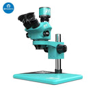 RF7050Pro 7-50X Zoom Trinocular Stereo Microscope With Alloy Base