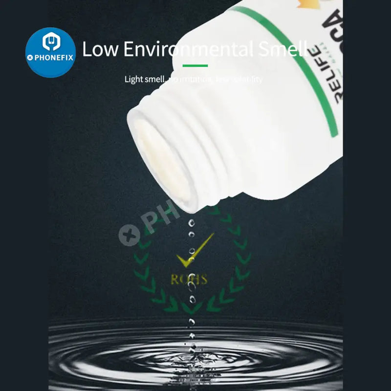 RL-538 OCA Efficient Liquid Remover Glue For PCB Cleaning Repair