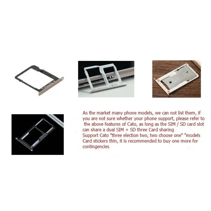 SIM Slot Dual Extension Cable Nano Micro Mini SD Extender Adapter