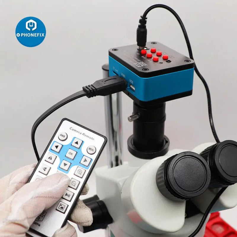 Sony ultra 12MP UHD 4K Microscope Camera industrial digital camera