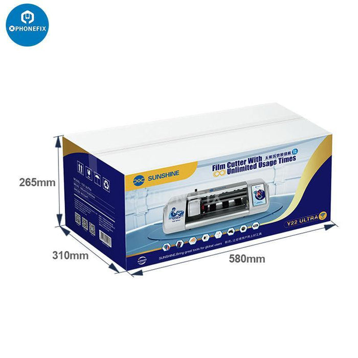 Sunshine Y22 Ultra Unlimited Film Cutting Machine Screen Protector ...