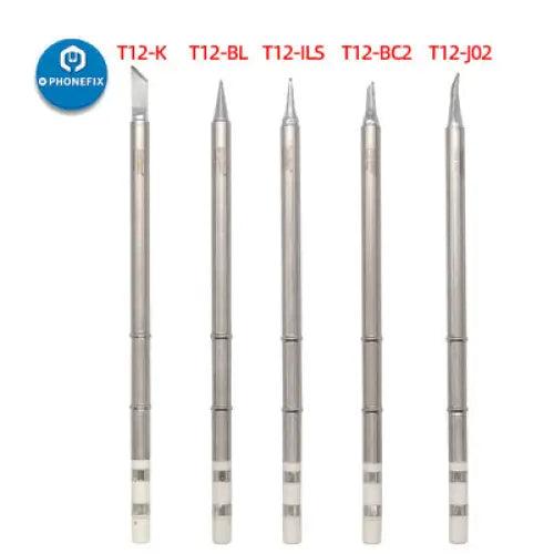 Universal T12 Series Soldering Iron Tips Replacement solder head