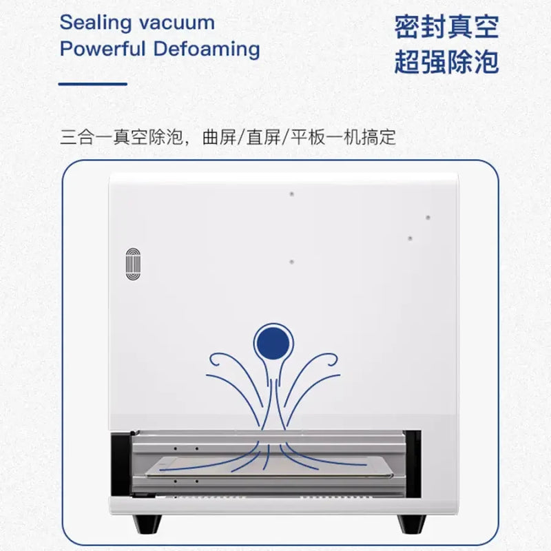 TBK-208C Curved Screen Laminating Machine With Bubble Remover