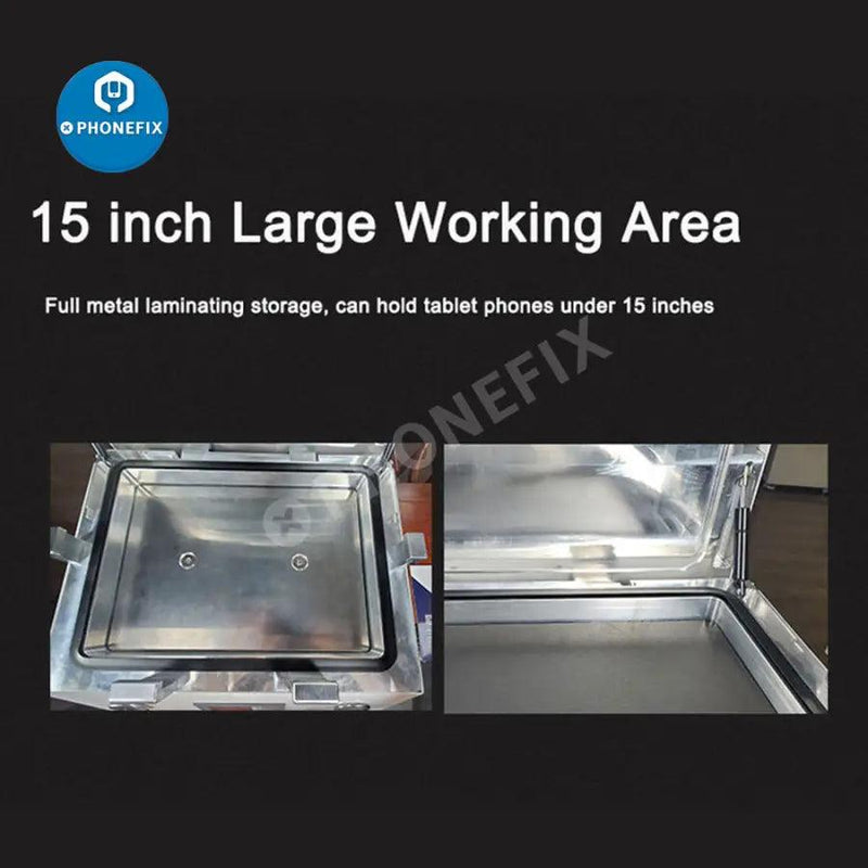 TBK-308A OCA Vacuum Laminating Defoaming UV Curing Integrated Machine