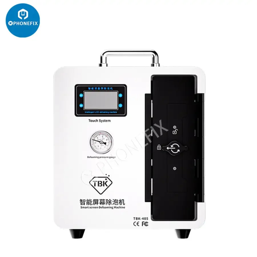 TBK-405 15-inch Smart Screen Defoaming Bubble Remover Machine
