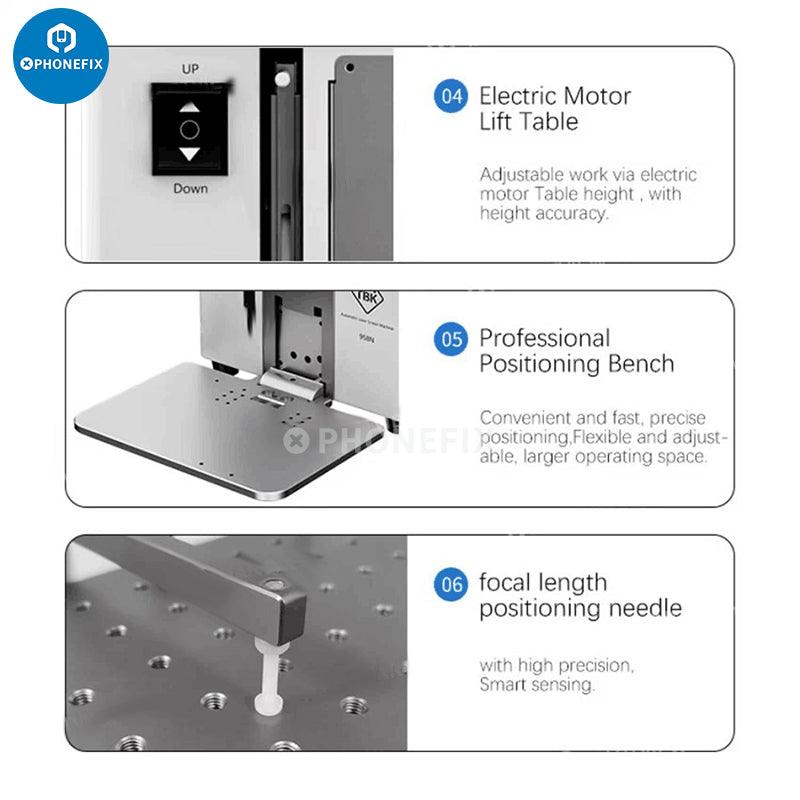 TBK 958N 2 IN 1 Automatic Laser Screen Split Marking Machine