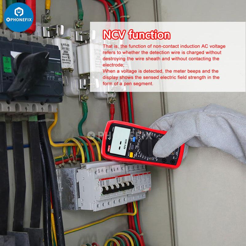 UNI-T UT890C/D+ True-RMS LCD Digital Multimeter Capacitance Meter