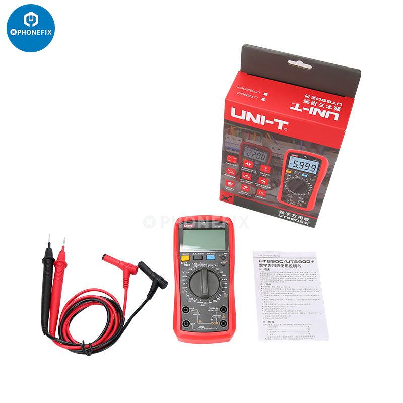 UNI-T UT890C/D+ True-RMS LCD Digital Multimeter Capacitance Meter