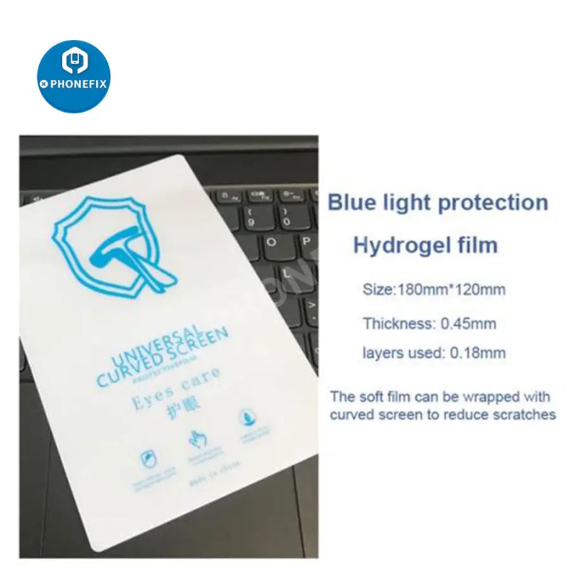 Universal Hydrogel Film Phone Front Screen Protective Film For IPhone