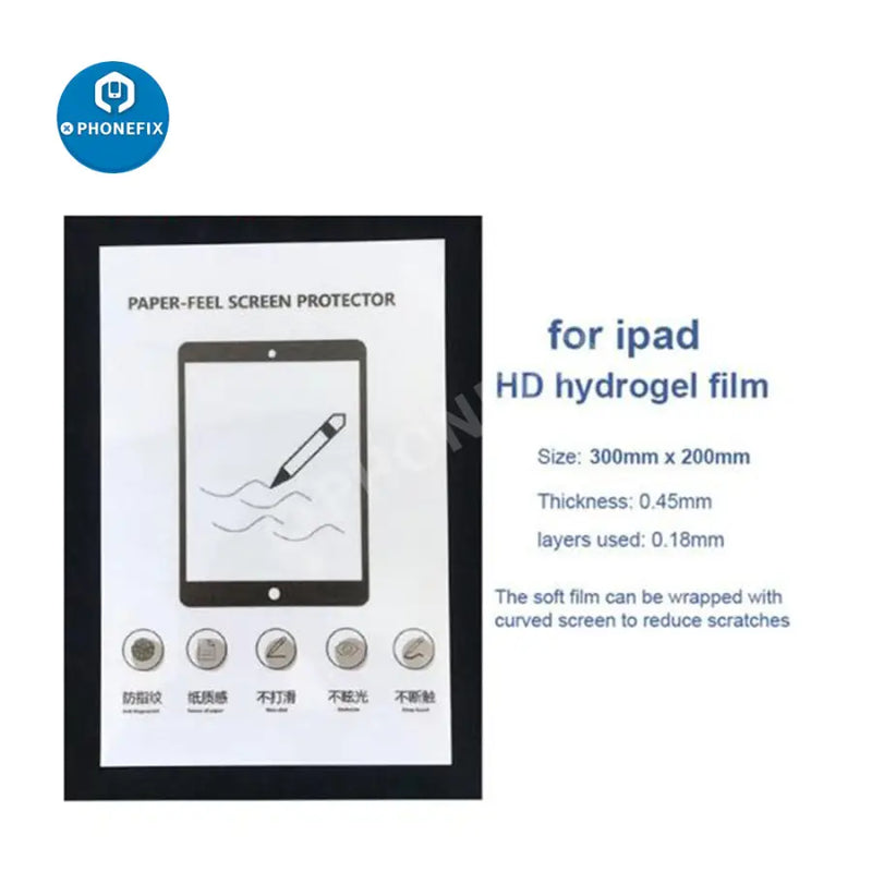 Universal Hydrogel Film Phone Front Screen Protective Film For IPhone
