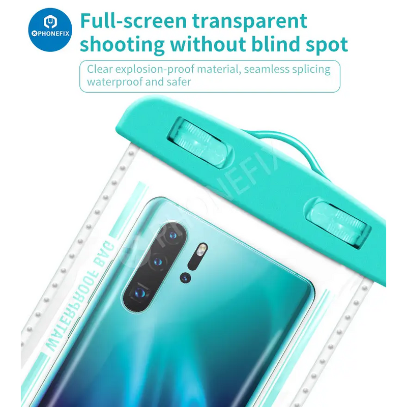 Universal Transparent Waterproof Bag For Mobile Phone