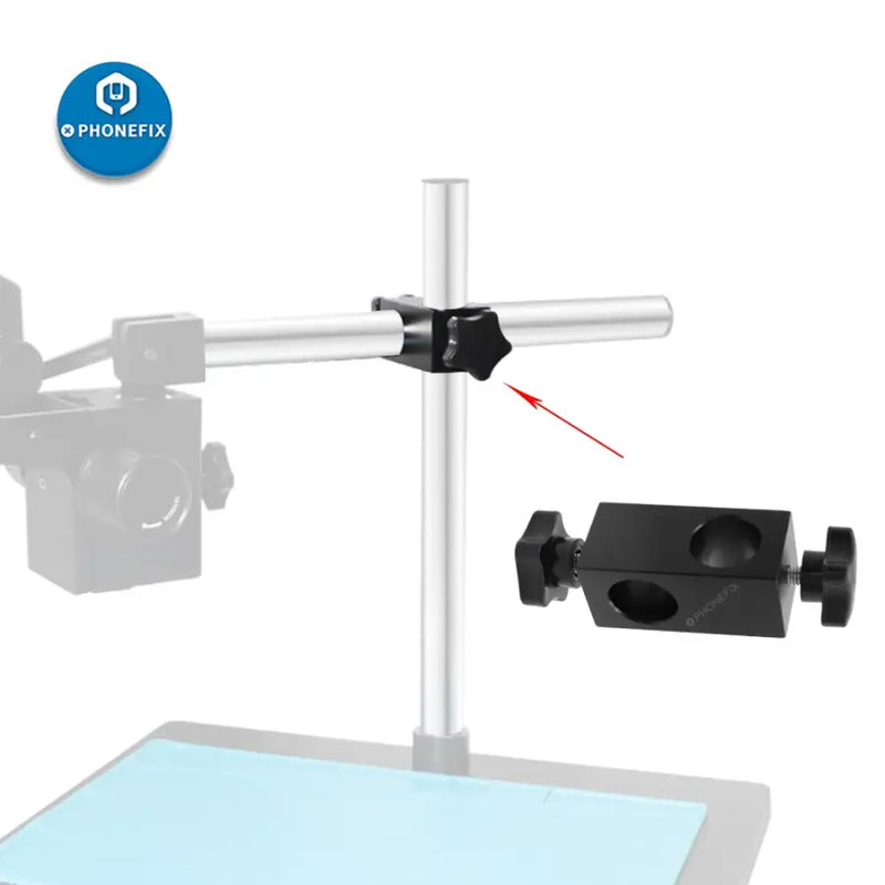 Universal Trinocular Microscope Video Camera Metal Arm Bracket Adapter