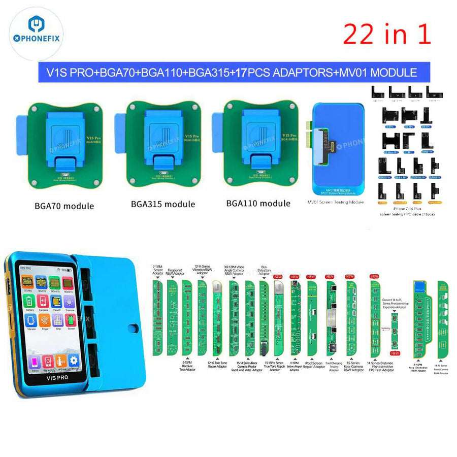 JCID V1S PRO Programmer With Multifunction iPhone Repair Module