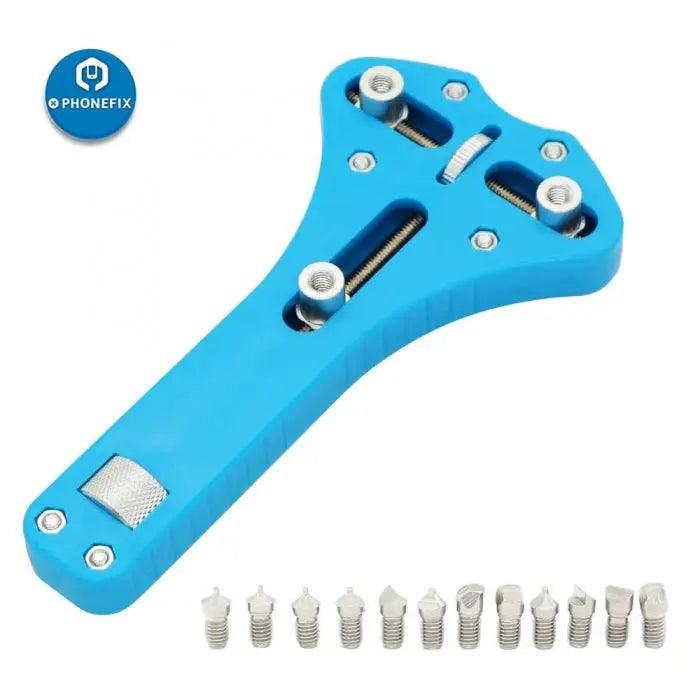 Watch Repair Wrench with 12 Claws for Watch Battery Replacement Tools