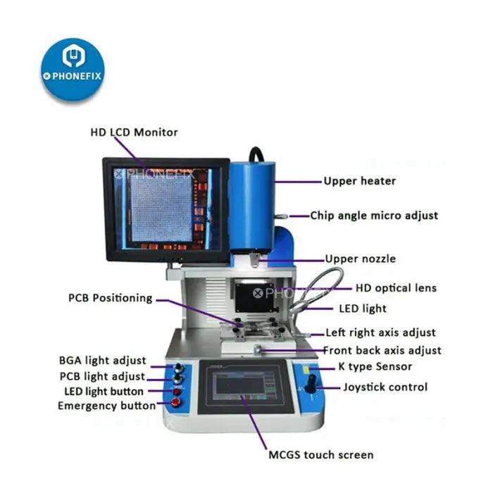 WDS-700 BGA desoldering Rework Station for circuit boards repair