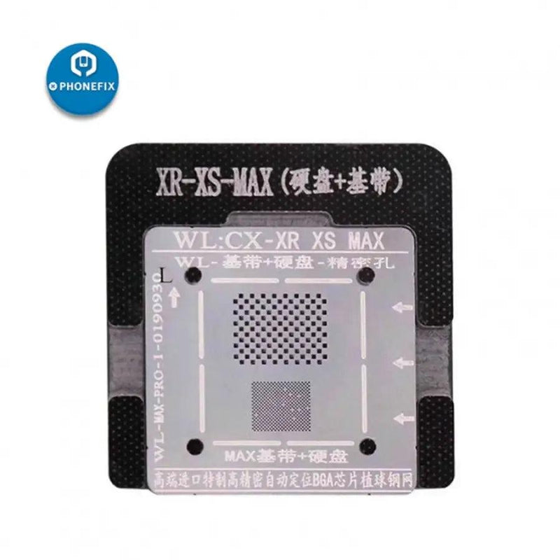 WL Magnetic BGA Reballing Stencils For iPhone 5-12 Pro Max IC Repair