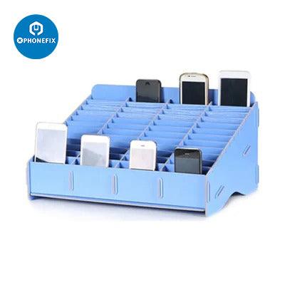 Wooden Desktop Storage Box for Phone Motherboard Display Tool