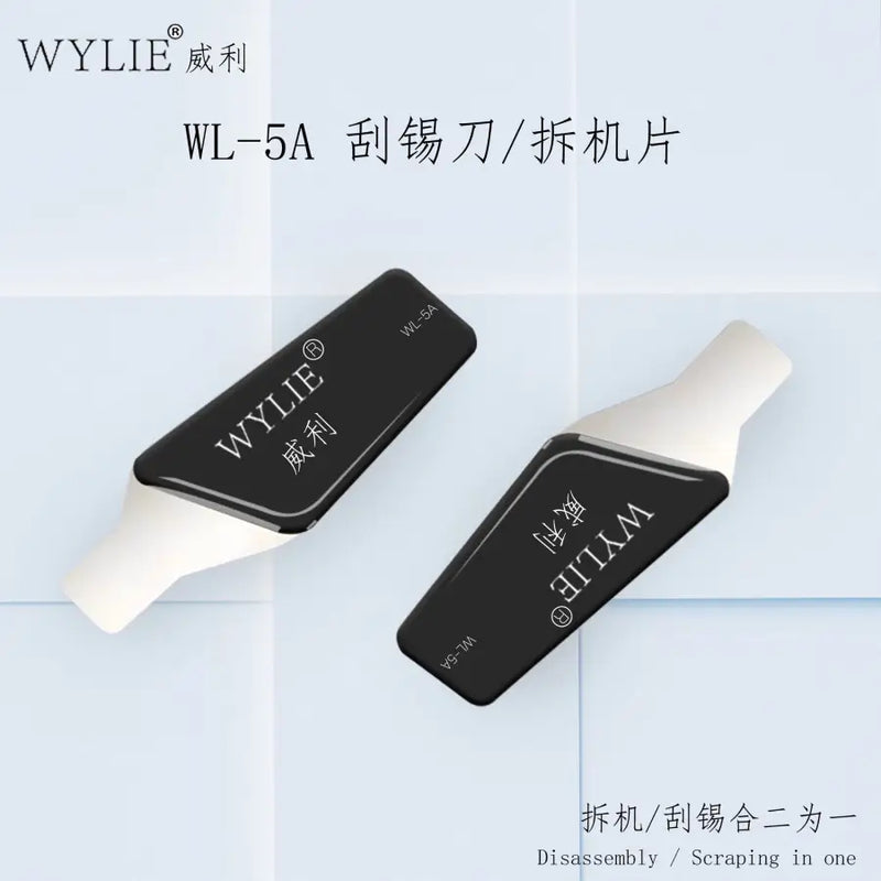 Wylie 2 in 1 BGA Disassemble Tin Scraper Screen Glue Rmover