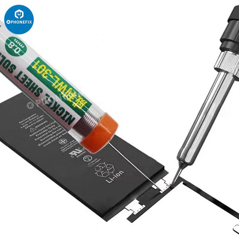 Wylie WL-301 3M Battery Nickel Solder Tin Wire Reapair Welding Tool