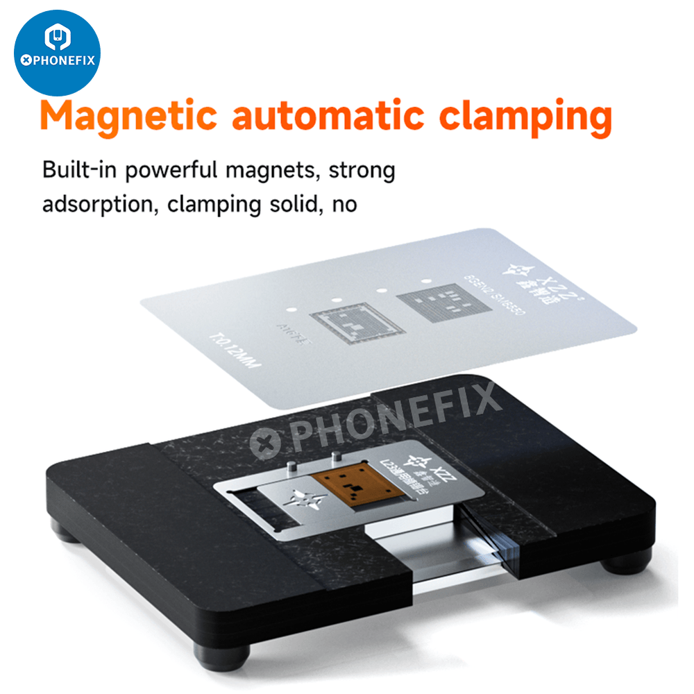 XZZ L23 CPU Reballing Stencil Platform For iPhone A8-A16 BGA Repair