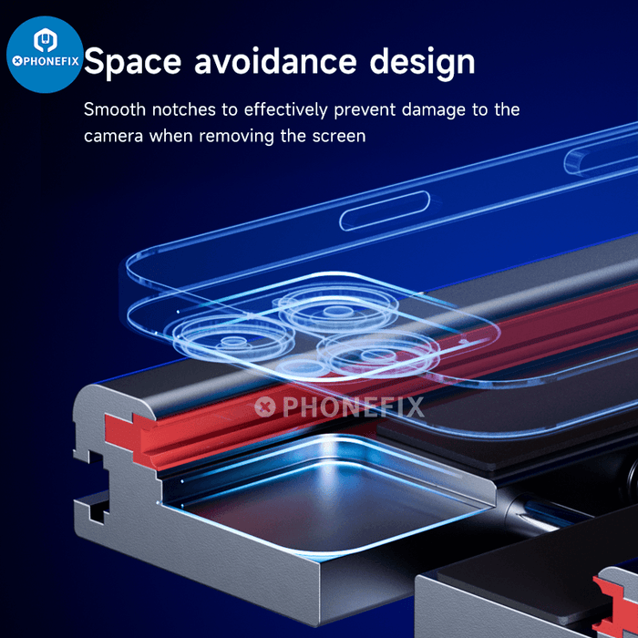 XZZ X4 Universal Phone Screen Removal Fixture Pressure Clamp Holder