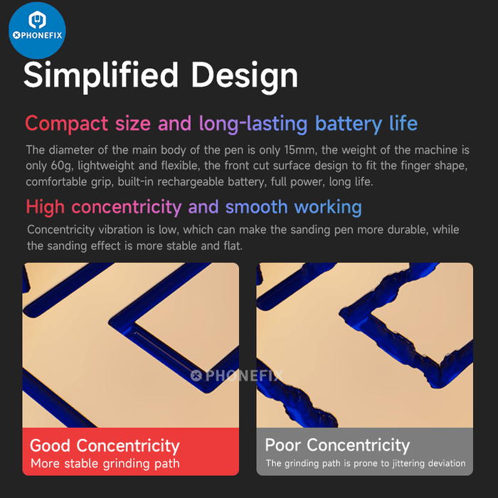 XZZ-Z1 Electric CPU Grinding Pen Phone IC Engraving Polishing Repair