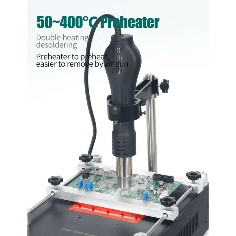 YIHUA 853AAA Pre-Heating BGA Rework Station hot air gun station
